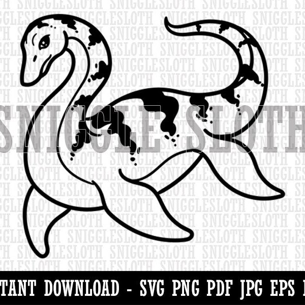Loch Ness Svg - Etsy