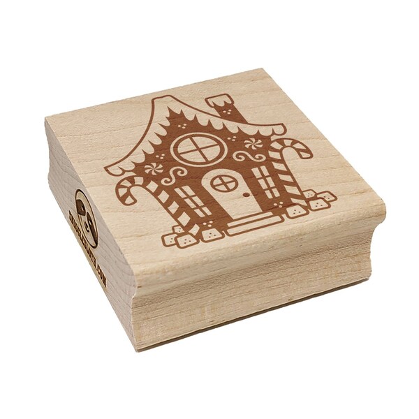 Gingerbread House Christmas Stamps - Etsy