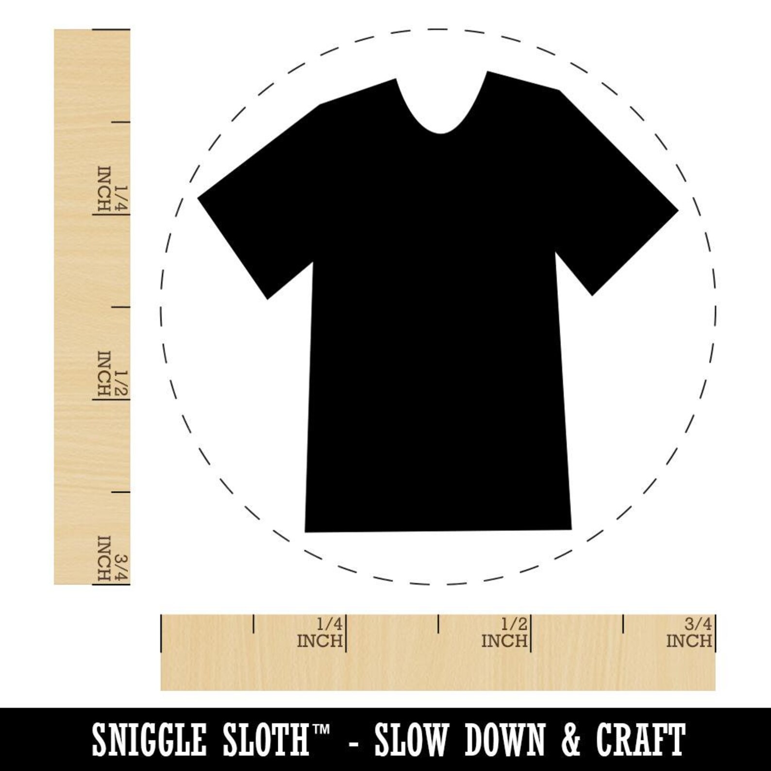 T-shirt Laundry Solid Rubber Stamp for Stamping Crafting | Etsy