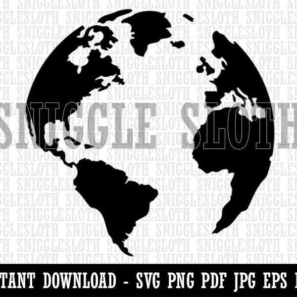 Earth Svg File - Etsy