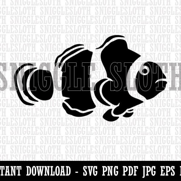 Clownfish Svg Files - Etsy