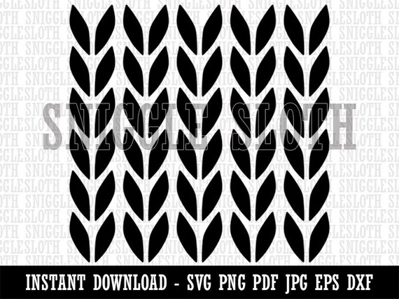 Knit Stitch Pattern Clipart Instant Digital Download SVG EPS | Etsy