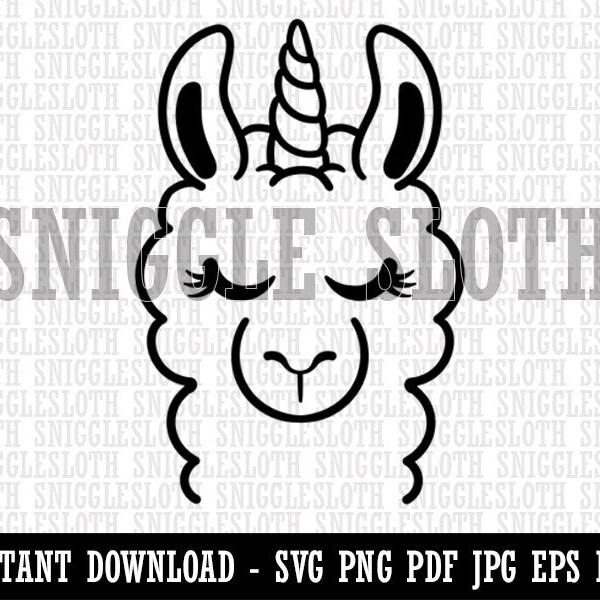 Unicorn Llama - Etsy