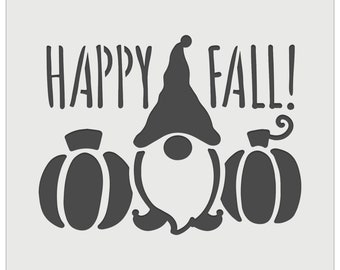Happy Fall Stencil | Etsy