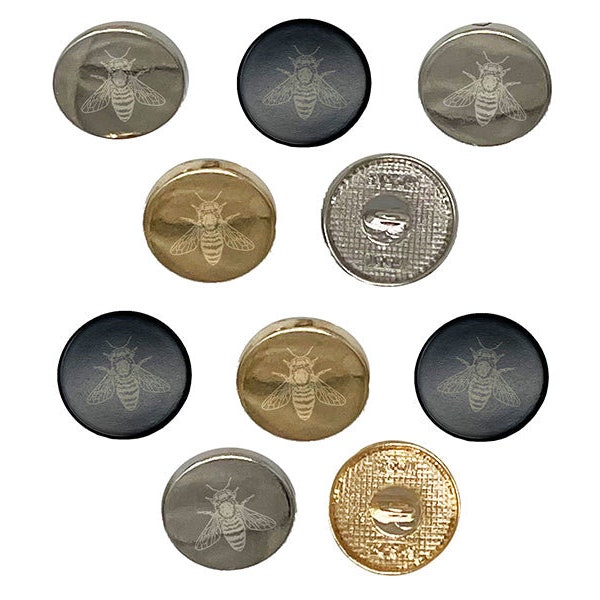 Bee Buttons - Etsy