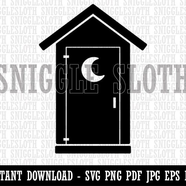 Outhouse Clipart - Etsy