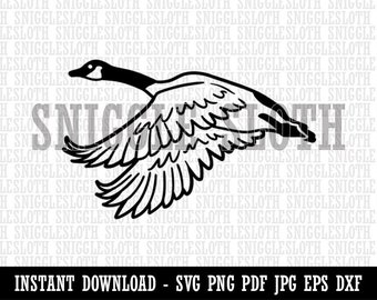 Canadian Goose Dxf Files - Etsy