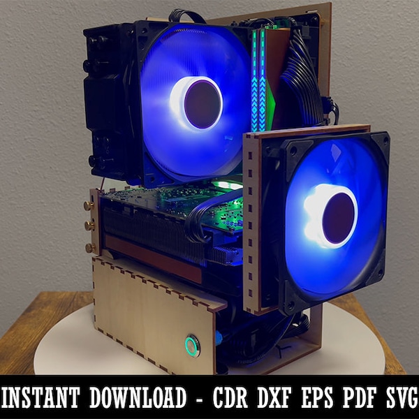 Pc Case Design Template - Etsy