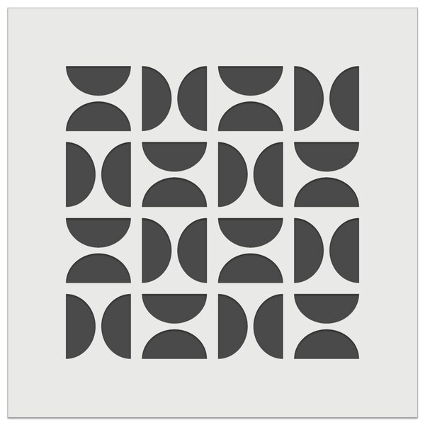 Modern Wall Stencil - Etsy