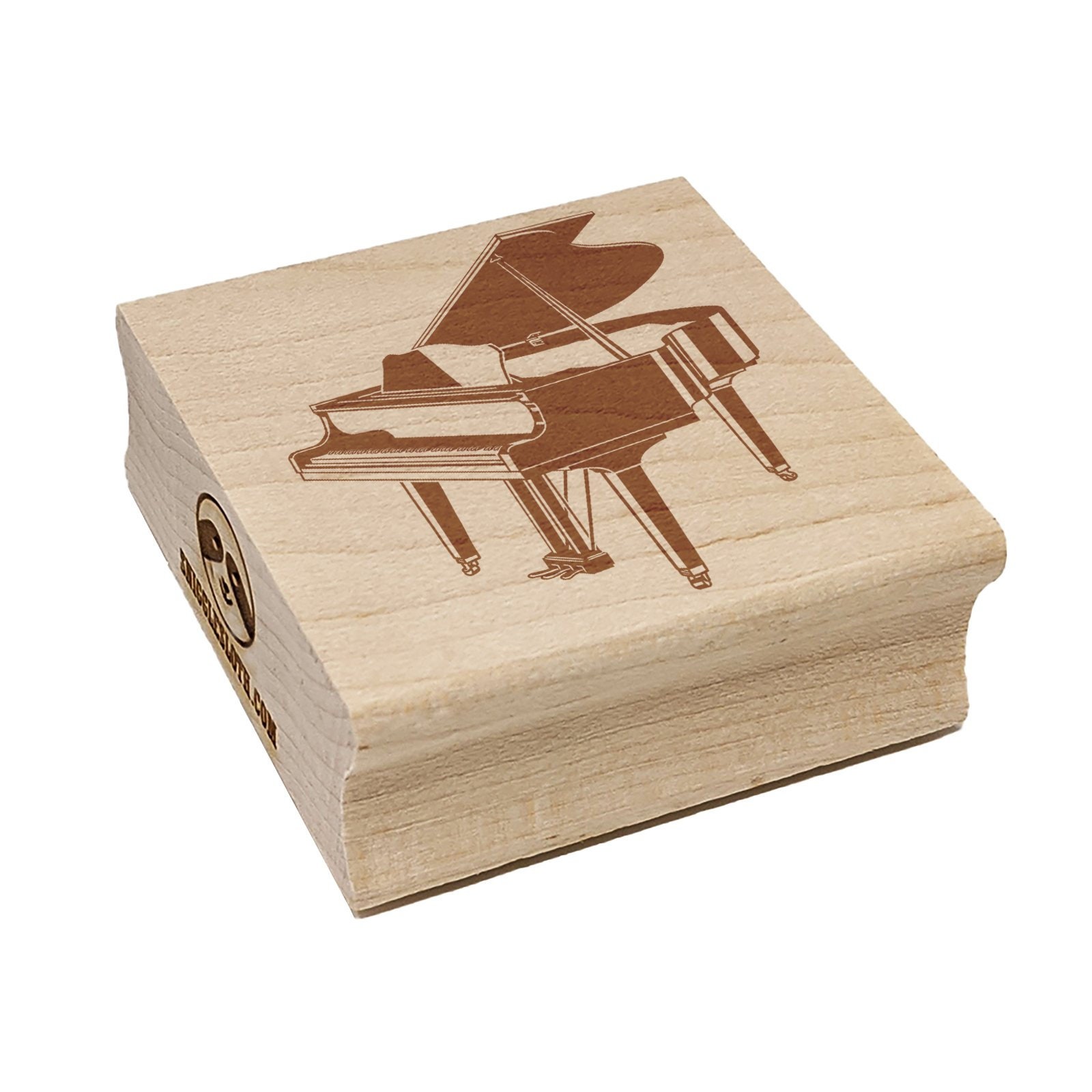 Grand Piano Musical Instrument Square Rubber Stamp for - Etsy Canada