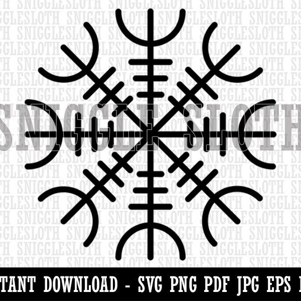 Helm of Awe Svg - Etsy