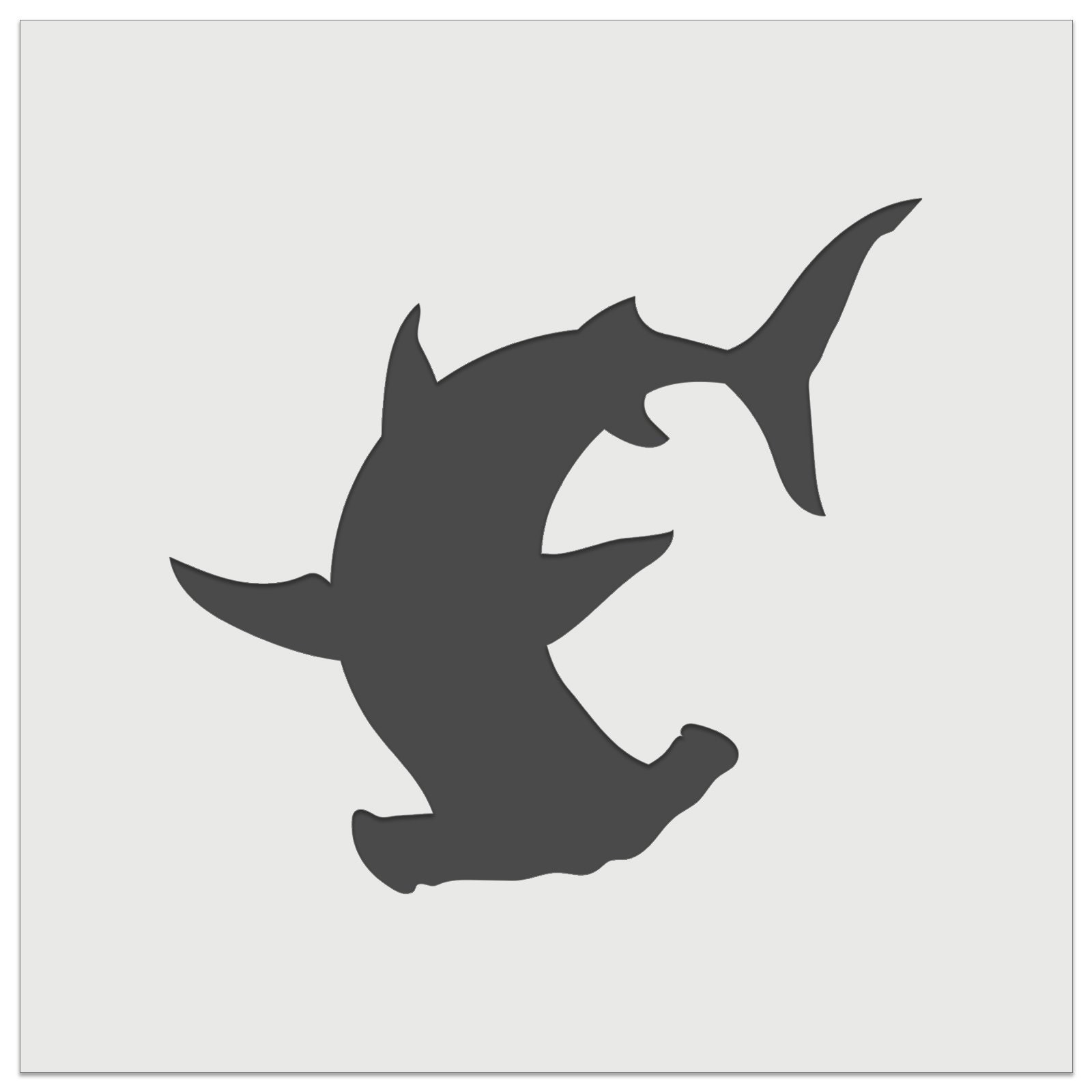 Hammerhead Shark Stencil