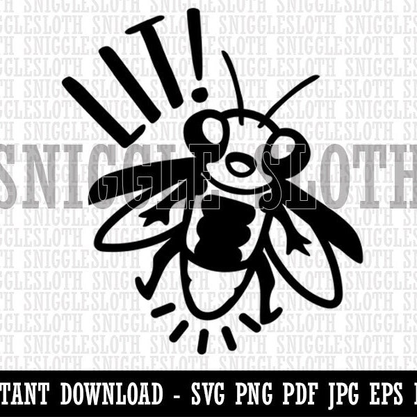 Firefly Clipart - Etsy