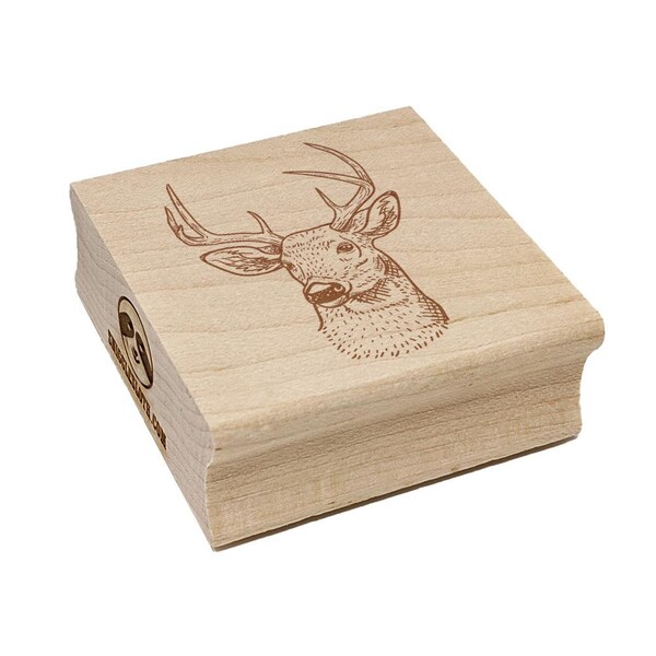 Deer Head Stamp - Etsy