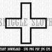 Plus Sign Outline Clipart Instant Digital Download SVG EPS PNG | Etsy