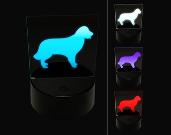 Golden Retriever Lamp - Etsy