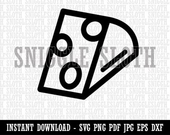 Cheese Wedge Svg | Etsy