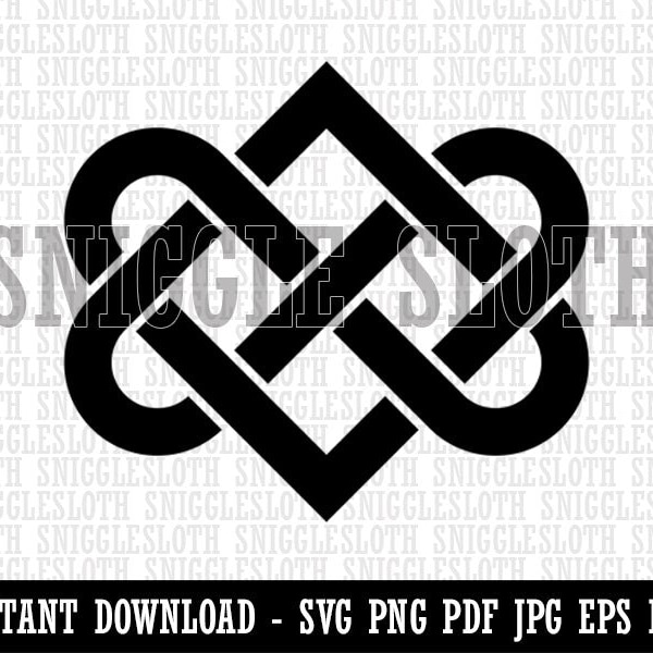 Celtic Love Knot Svg - Etsy