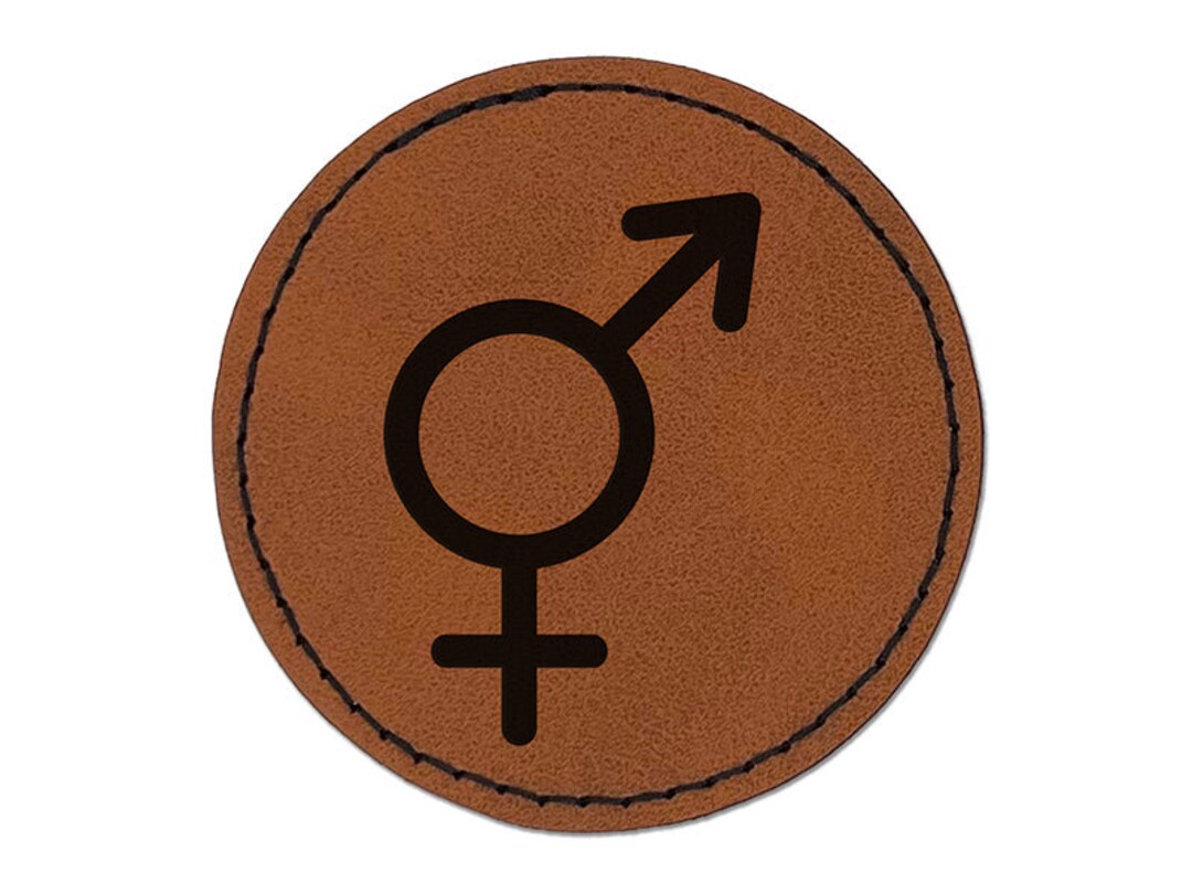 Male and Female Sign Intersex Androgynous Hermaphrodite Gender Symbol ...