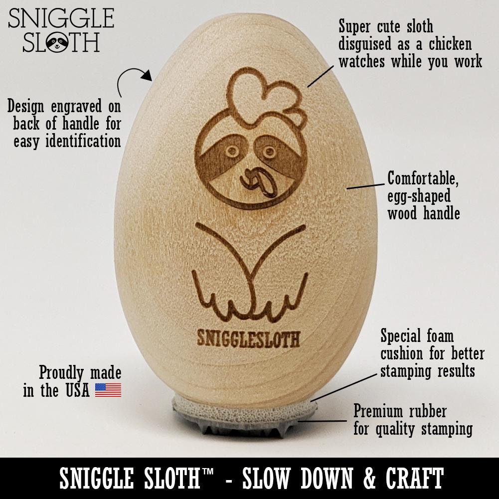 I Love Heart Eggs Chicken Egg Rubber Stamp | Etsy