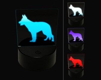 German Shepherd Night Light - Etsy
