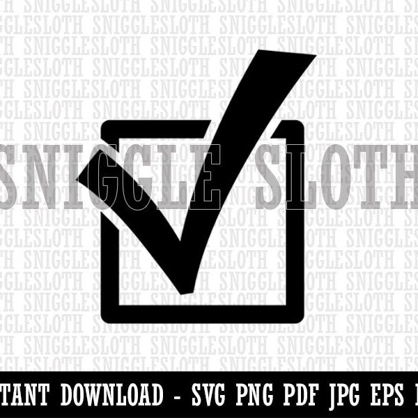 Check Box Clipart - Etsy