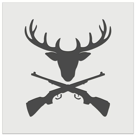 Crossed Hunting Rifles