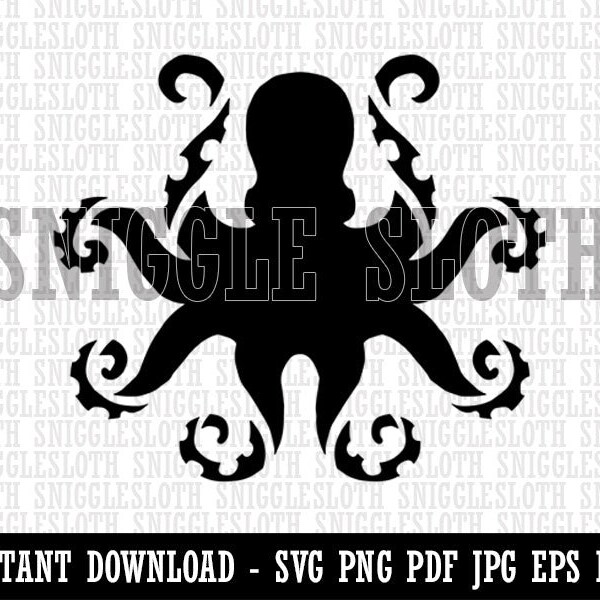 Octopus Arms Svg - Etsy