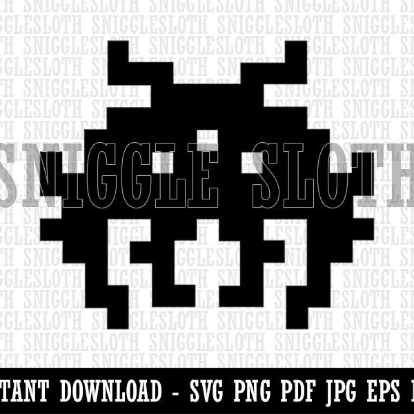Space Invaders Svg - Etsy