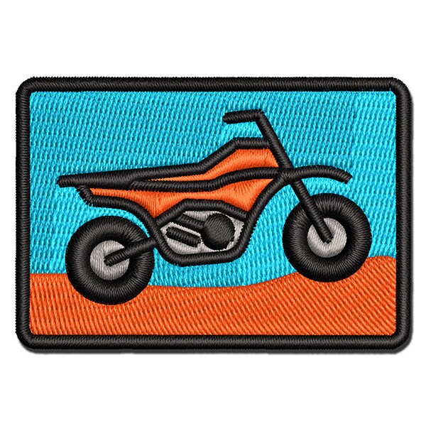 Dirt Bike Applique - Etsy