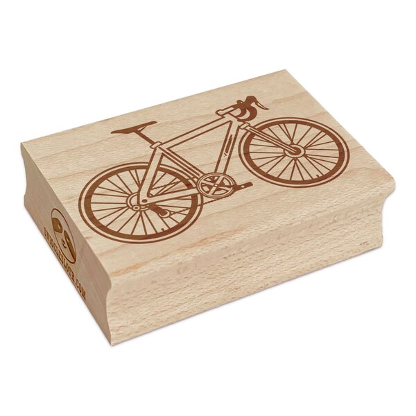 Bike Rubber Stamp - Etsy