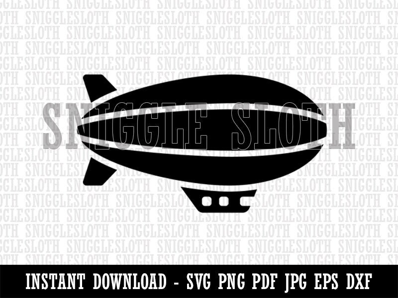 Led Zeppelin Stencil Blimp
