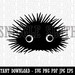 Cute Goofy Spikey Sea Urchin Clipart Instant Digital Download SVG EPS ...