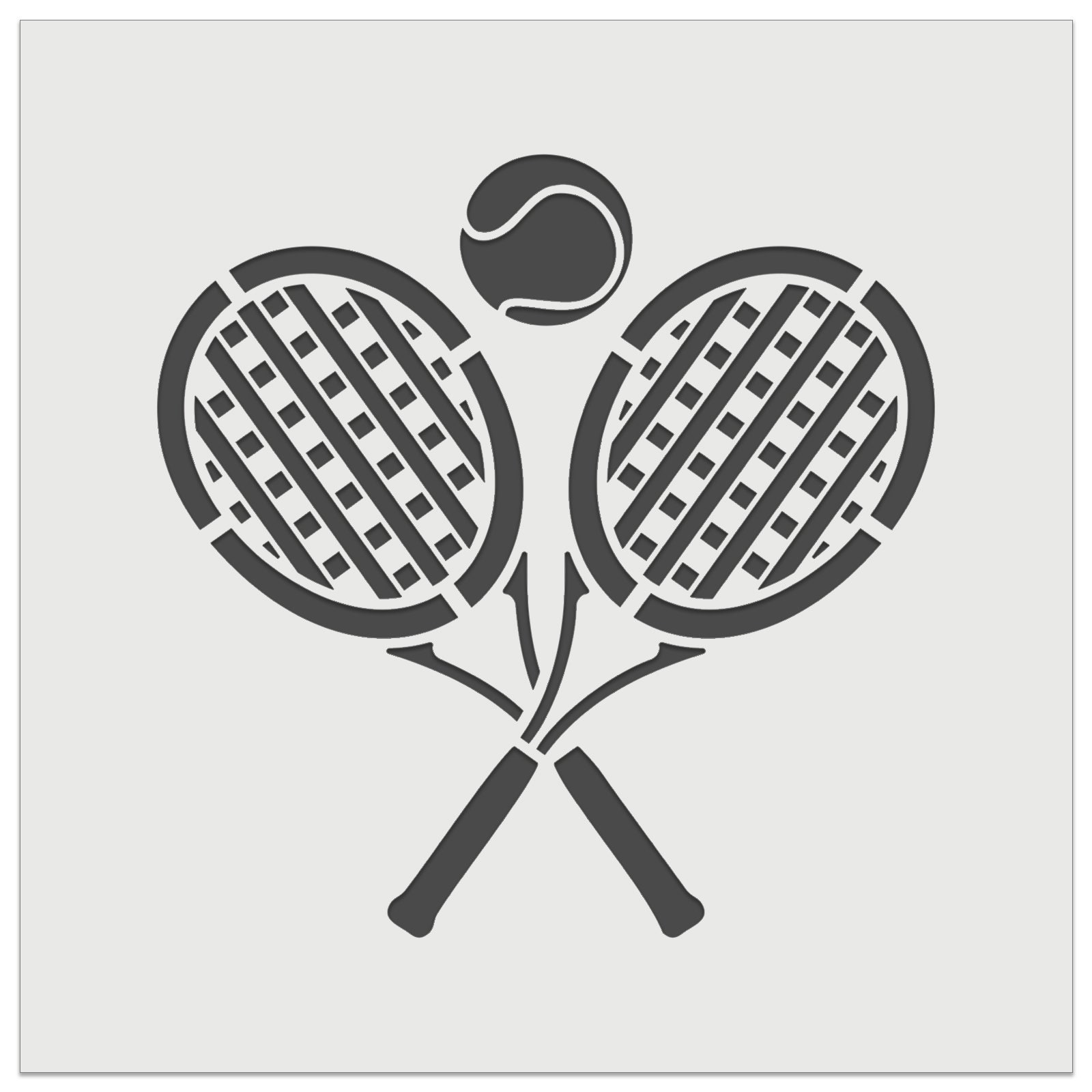 Tennis Stencil Designs