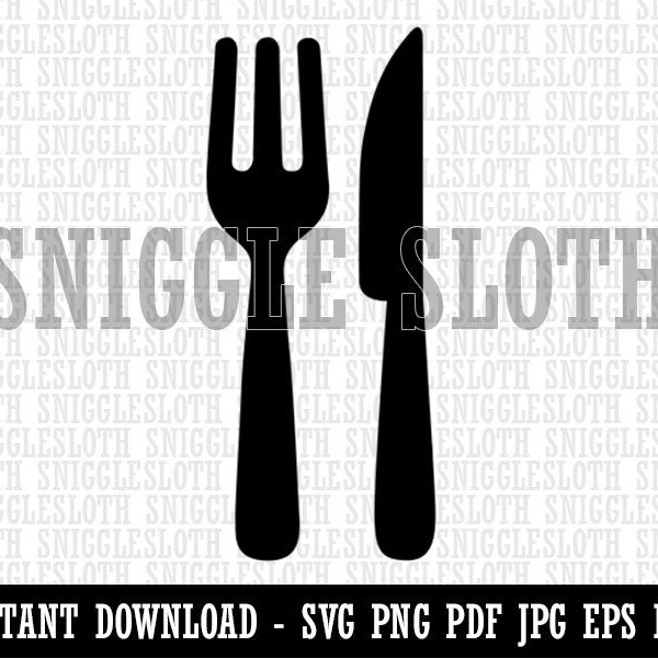 Fork a Nd Knife Svg - Etsy
