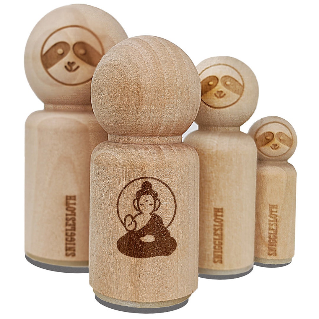 Buddha Siddhartha Gautama Buddhist Buddhism Rubber Stamp for - Etsy