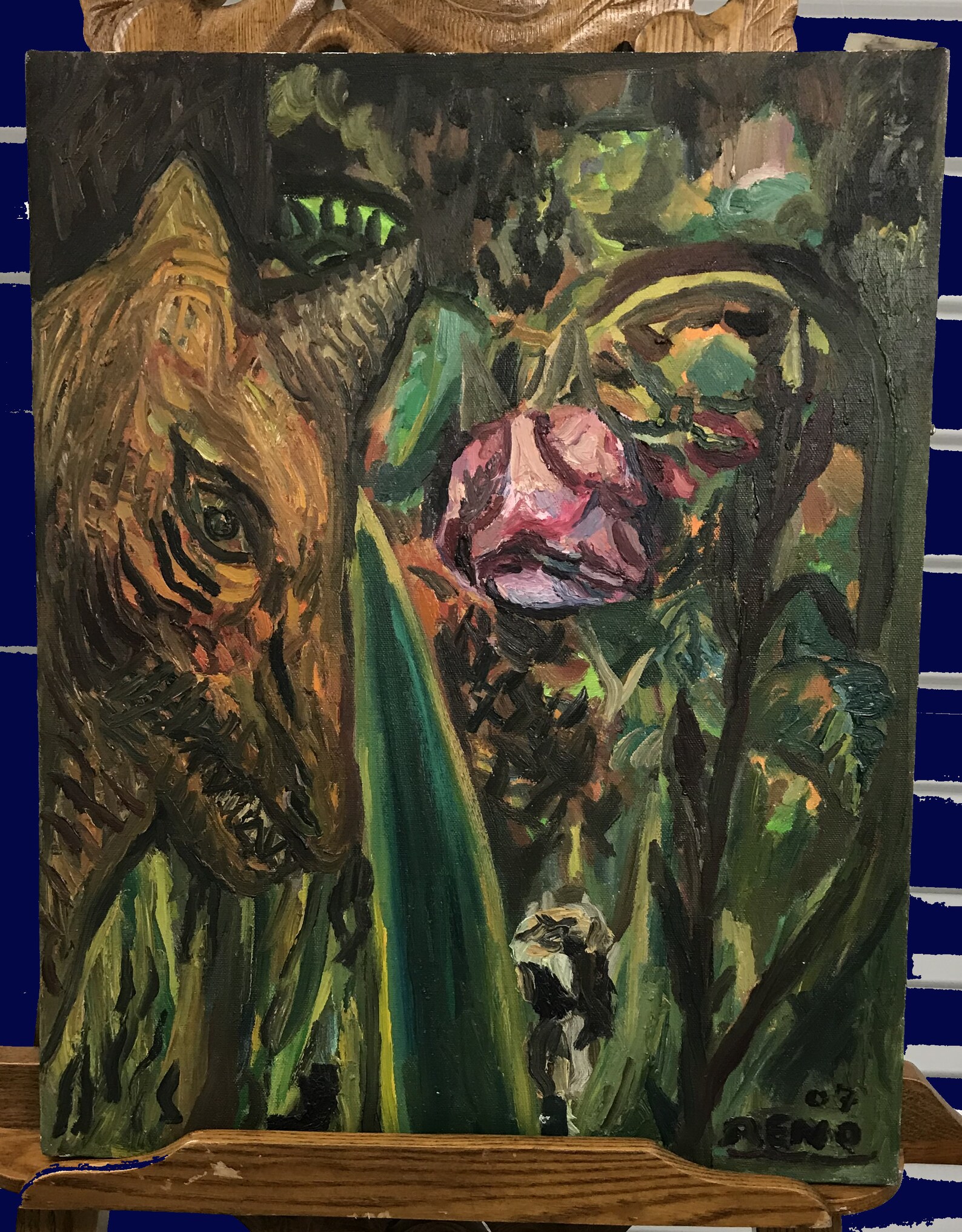 Joe Reno Original Impressionistic Acrylic on Canvas - Etsy