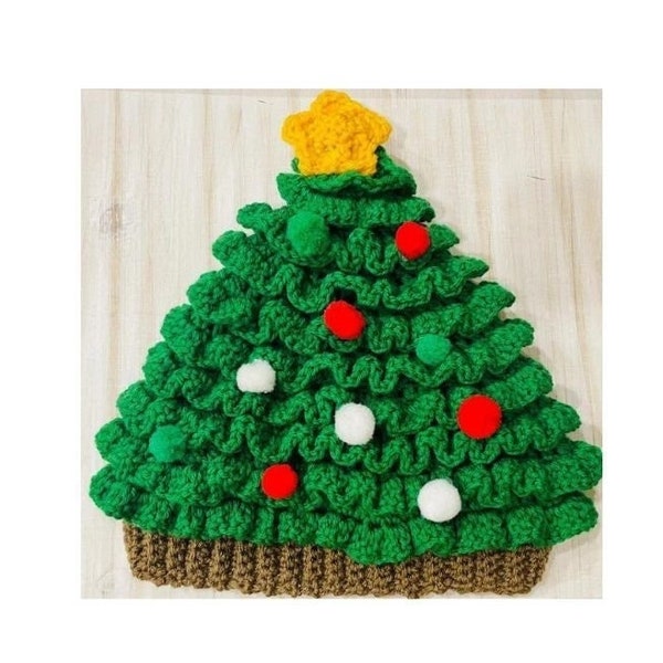 Christmas Tree Hat - Etsy