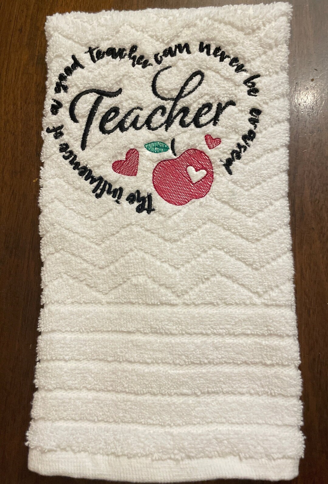 Teacher Towel, Towel for Teacher, Teacher Appreciation, Teacher Gift - Etsy
