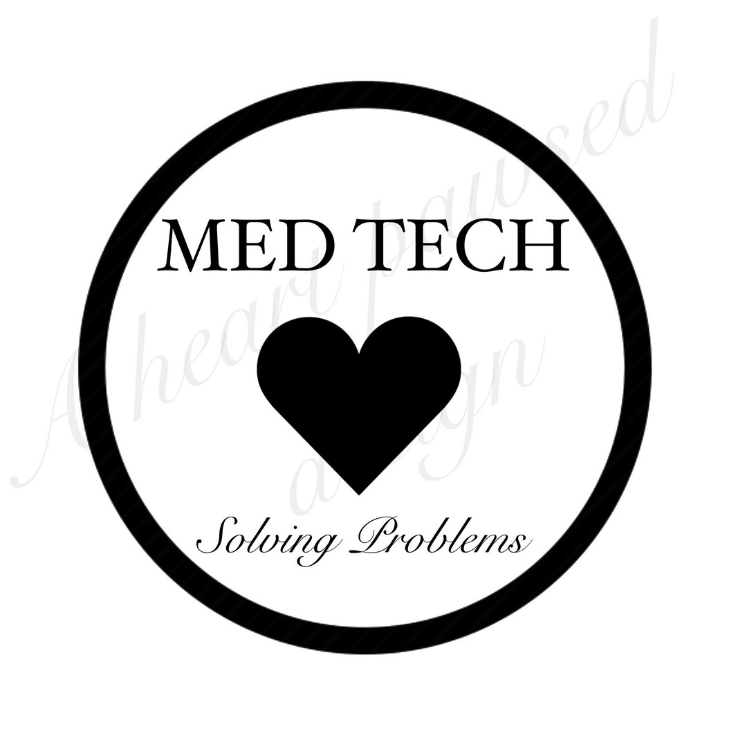 Med Tech SVG Cut Image - Etsy