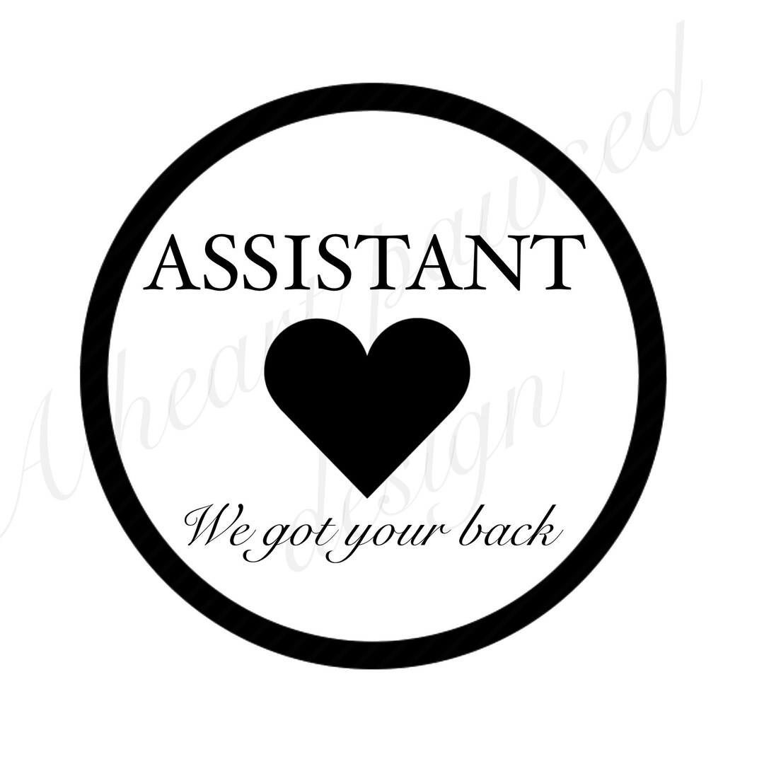 Assistant SVG Cut Image - Etsy