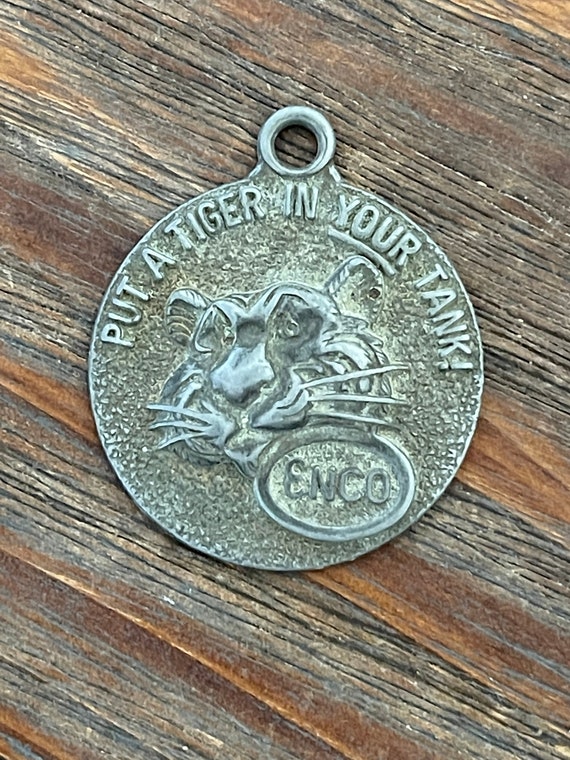 Vintage Enco put A Tiger in Your Tank Keychain | Etsy