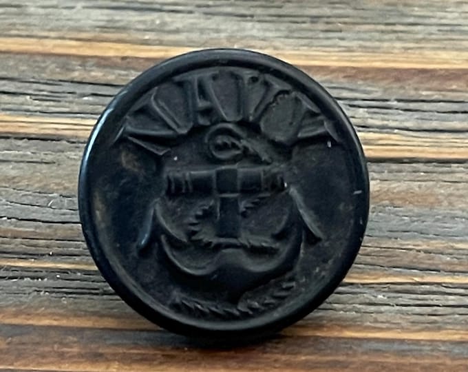 Vintage US Navy Anchor Button: WW2 Era Uniform, HBW Marked - Etsy