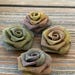 Vintage Mesh Wire Rose Flowers; Wire Rosettes With Metallic Shimmer - Etsy