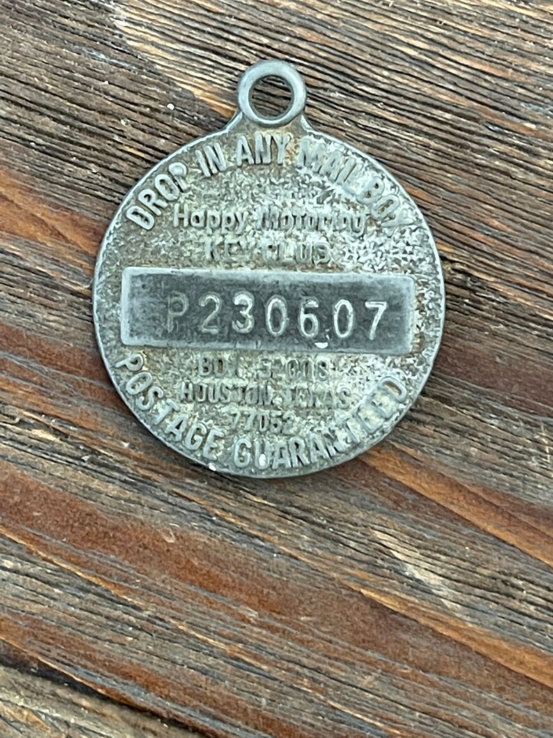 Vintage Enco put A Tiger in Your Tank Keychain - Etsy