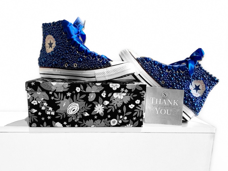 Blinged Converse - Etsy