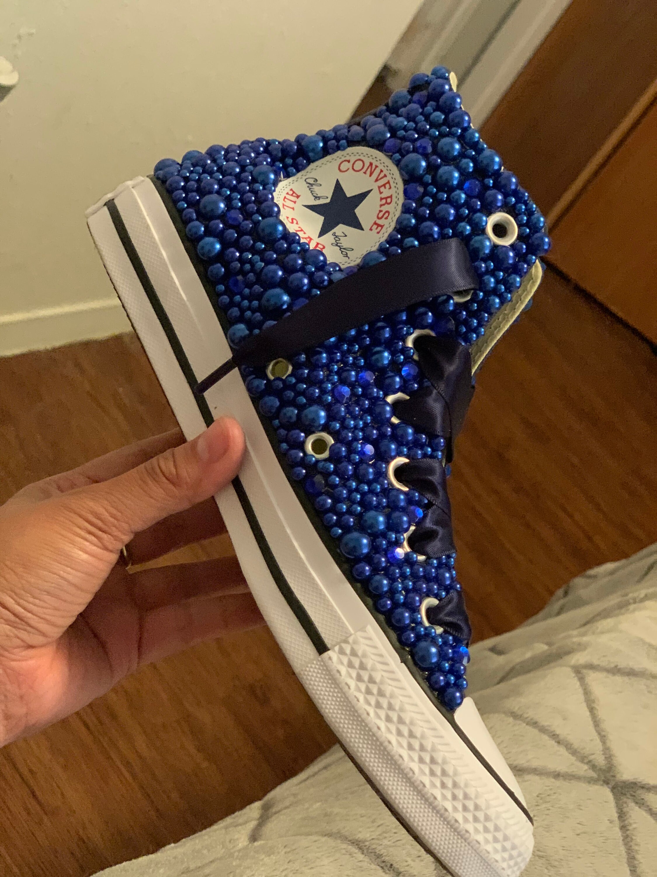 Blinged Converse - Etsy