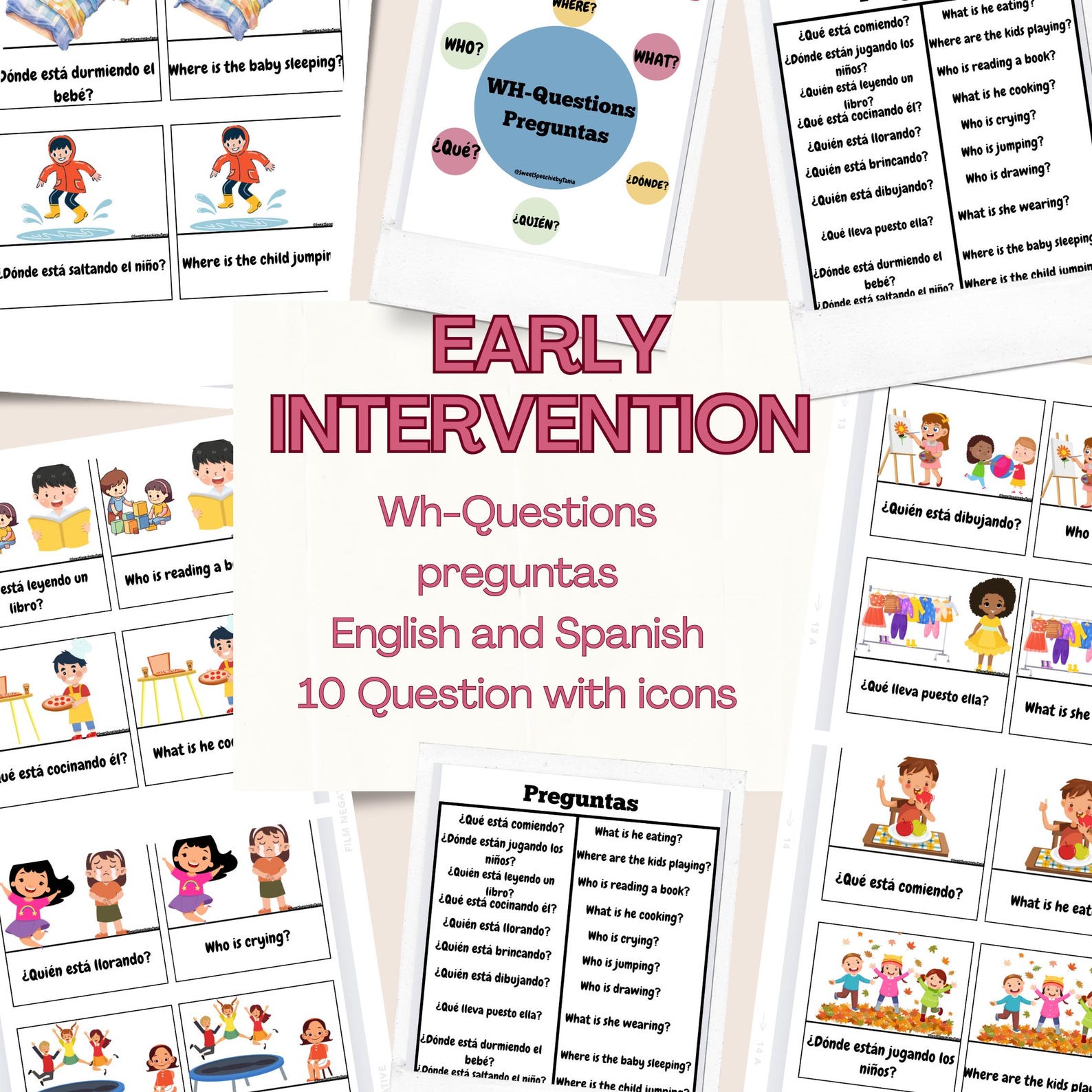 Early Intervention Activity, Speech, First Words, Bilingual Activities ...