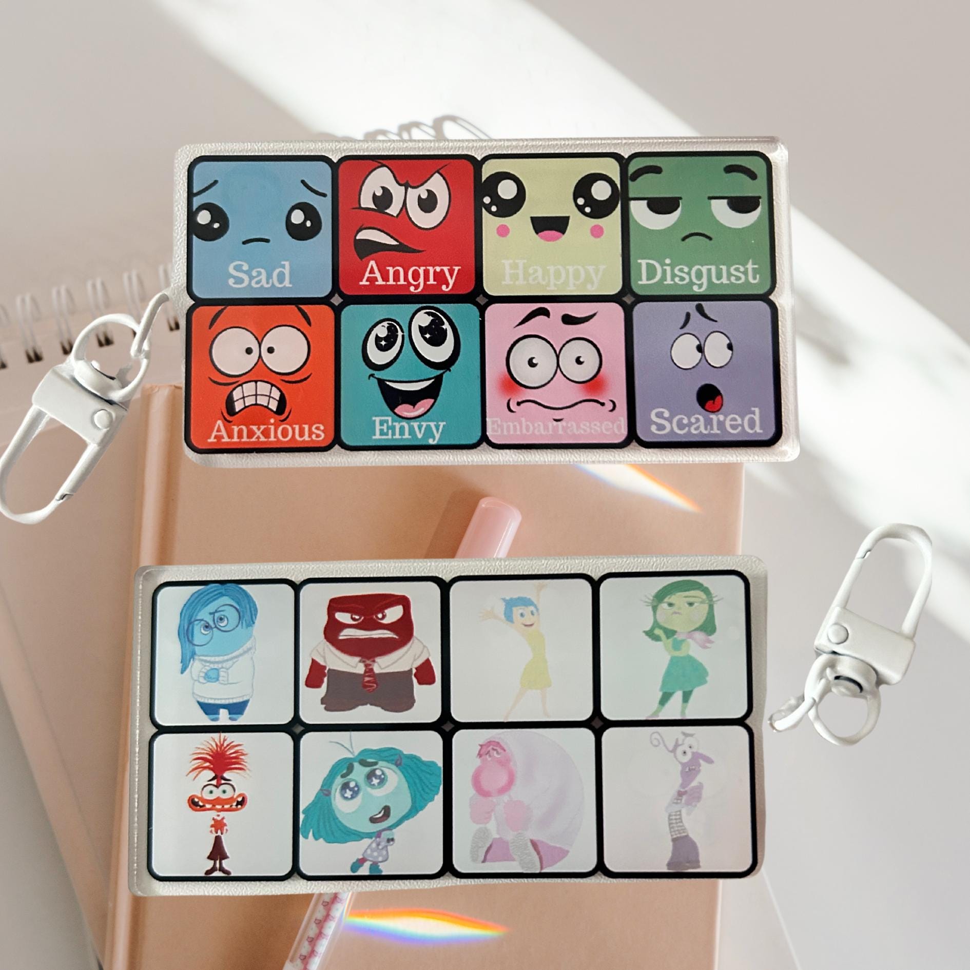 Teacher Keychain, ,emotions, Inside Out, SLP Keychain, Teachers and ...