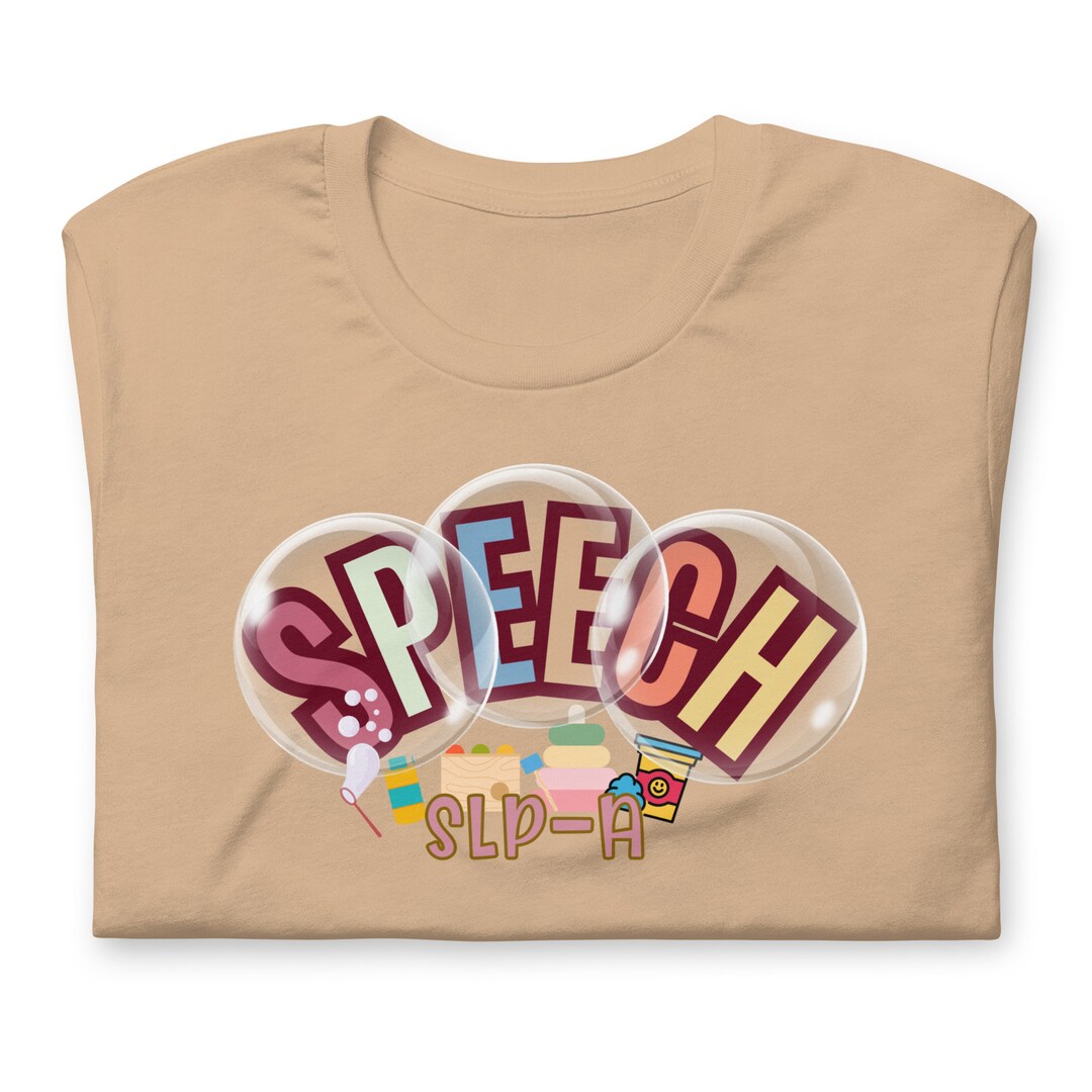 SLP-A, Speech Language Pathology Assistant Unisex T-shirt, Gift, Slp ...